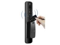 China High Quality 4200mAh Lithium-ion Battery Fingerprint Door Lock with Tuya Smart APP and 100 Fingerprint Capacity for sale