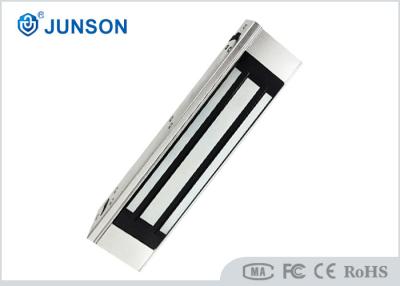 China 300lbs Magnetic Security Door Lock 12V 24V Zinc Finish JS-180 for Access Control for sale