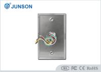 China JS-115SL LED Illuminated Door Release Push Button Stainless Steel 115x70mm Exit Switch NO NC COM 12V for sale