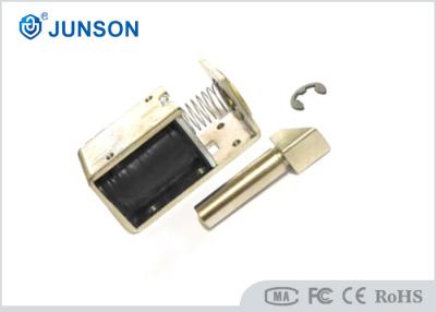 China Metal Case Electric Cabinet Lock 24V DC 0.5A Fine Copper Coil Solenoid Door Lock for sale