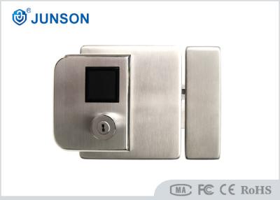 China 304 Stainless Steel Biometric Fingerprint Door Lock IP65 60 Users for Outdoor Gate for sale