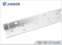 China JS-28L Inward Door Magnetic Lock Bracket 280kg Holding Force with CE Approval for 90 Degree Inswing Doors for sale