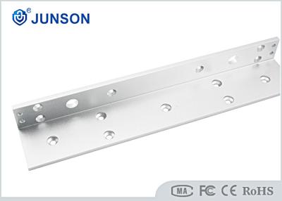 China JS-28L Inward Door Magnetic Lock Bracket 280kg Holding Force with CE Approval for 90 Degree Inswing Doors for sale