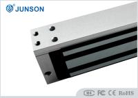 China JS-350S Single Door Electromagnetic Lock 350kg 12/24V DC with Lock Sensor for Access Control Systems for sale
