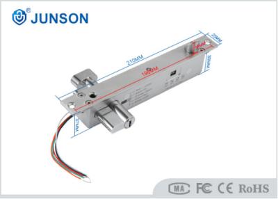 China Power Saving Electric Bolt Lock 12V DC Fail Secure with Key Cylinder LED Indication 1200kg Holding Force for sale