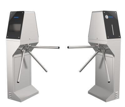 China JS-FTC018 Station Barrier Gate with Face Recognition & Temperature Measurement - 480×280×980mm, 30-35 Persons/Minute for sale
