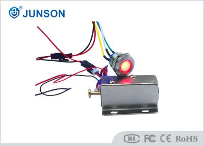 China 30mm Connector 12V DC 0.32A 3.8W 10mm Lockpin Fail Secure Electric Cabinet Lock for sale