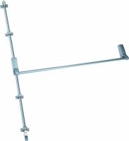 China Double Door 1024mm SS304 Exit Panic Bar with Lock - CE Certified Stainless Steel Fire Escape Device for sale