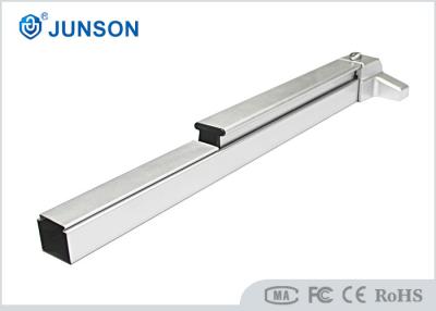 China Steel Painted Finish Rim Panic Bar Lock 2000N Force 12MM Extension JS-1510P for Emergency Exit Doors for sale
