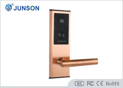 China 201 Stainless Steel Temic T5577 RFID Hotel Lock 200mA Contactless Card Door Lock for sale