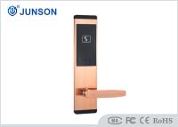 China Red Copper Alkaline Battery Hotel Card Door Lock 200mA Contactless SS201 for sale