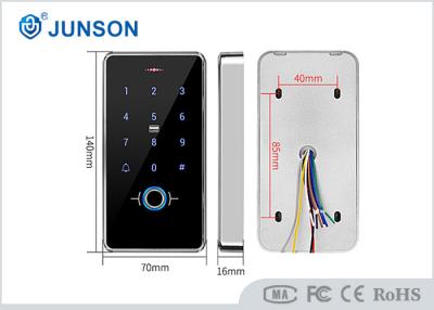 China JS-F653 IP68 Waterproof Fingerprint Access Controller with RFID Card Reader - 120 User Capacity, 12VDC Operation for sale