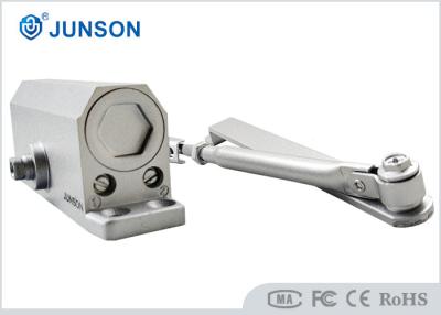 China Hydraulic Door Closer Aluminum Alloy 45kg Force Two Section Speed Adjustable for Commercial Residential Doors for sale