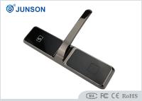 China JS-HL2025E-B Smart RFID Hotel Door Lock - Zinc Alloy Black Key Card System for 40-55mm Doors with 4.5kg Weight for sale