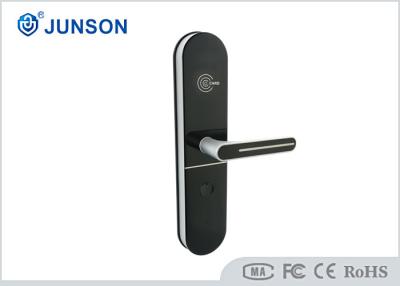 China Stainless Steel RFID Hotel Door Lock T5557 Card 4 AA Alkaline Battery 40-55mm for sale
