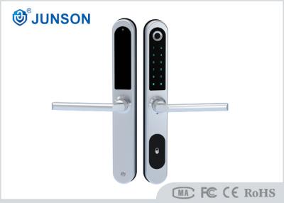 China 13.56MHz IC Card Fingerprint Door Lock 500DPI 200 Users for Wooden Door for sale