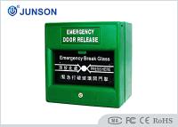 China 36V DC Fire Exit Door Release Button 3A ABS with Dull Polish Finish for sale