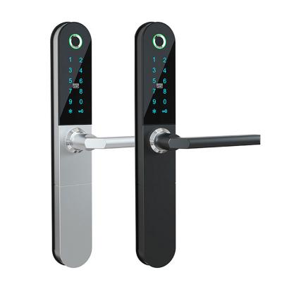 China TT Smartlife Security Fingerprint WiFi Smart Door Lock JS-RX2033 with 5 Access Methods and 10,000+ Cycle Battery Life for sale