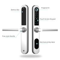 China JS-FL2106S Mobile TTLOCK APP Fingerprint Smart Door Lock - 200 User Capacity, 500DPI Resolution for 35-100mm Doors for sale