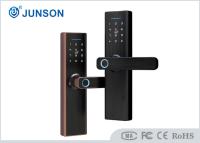 China Tuya Smart Fingerprint Door Lock Aluminum Alloy Handle 100 Fingerprint 200 IC Card for sale