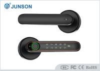 China Keyless Electronic Smart Door Lock With Fingeprint Keyboard APP Mechanical Key for sale