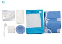 China Disposable Surgical Cardiovascular Pack Set Sterilized Drape Kit With Reinforced Gown for sale