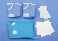 China TUR Procedure Pack SMS Fabric Sterile Green Surgical pack Essential Lamination Patient disposable urology surgical pack for sale