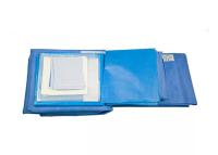 China Disposable Surgical knee arthroscopy Drape Color Blue Size 230*330 Cm Or Customization for sale
