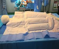 China Pediatric Warming Blanket ICU Warming Control System SMS Fabric Free Air Unit color white size children for sale