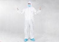 China Disposable Nonwoven Protective Scrub Suits PPE Safety Clothing for sale