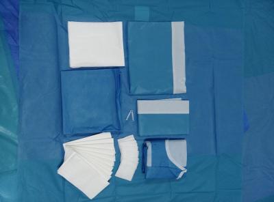 China Delivery Procedure Surgical Pack SMS SPP Sterile Lamination Patient Disposable for sale