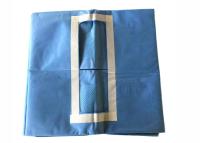 China Sterile Disposable Surgical Laparoscopy Drape SMMS 200*300cm for sale