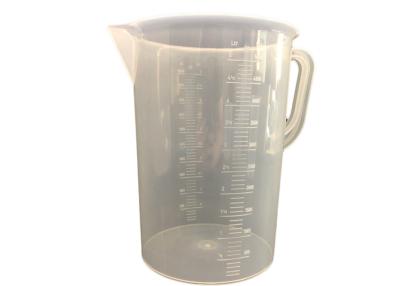 China Medical Measuring Jug 5000ml Disposable Plastic PP Transprent for sale