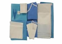 China Disposable Surgical Packs Sterilized Surgical Drape Delivery Pack for sale