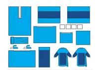 China Non-Woven Fabric Sterile Surgical Packs Available With Gamma Sterilization for sale