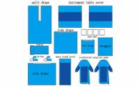 China Medical Disposable Surgical Drape Kits Sterile Hip Pack SMMS for sale