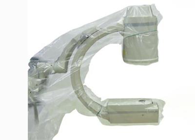 China Fluoroscopy Machine C - Arm Cover Disposable Medical PE Film 75 * 90cm for sale