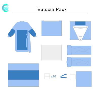 China SMS Nonwoven Baby Birth Delivery Pack Kits EO Sterile Disposable Surgical For Hospital for sale