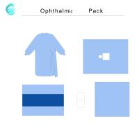 China SMS Disposable Eye Surgical Drape Pack Universal Ophthalmic EN 13795 for sale