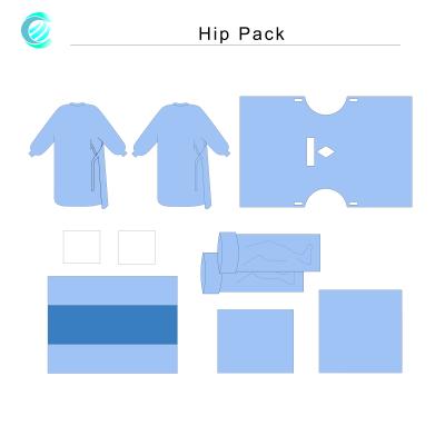 China Sterile Disposable Surgical Hip Pack Medical EO Sterilization for sale