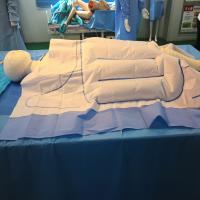 China Pediatric Body Disposable Warming Blanket 125*140CM For Surgery & Hypothermia for sale