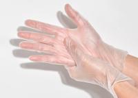 China 100pcs/Box Disposable Hand PVC Glove Powder Free Medical Consumables for sale
