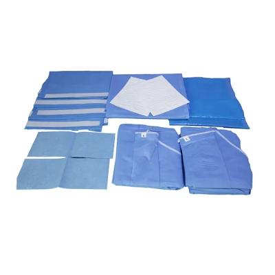 China Sterilized Disposable Surgical Packs Ensuring Protection CE ISO13485 for sale