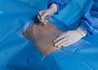China Caesarean Disposable Sterile Drape Non-Woven Fabric With Reinforced Strength for sale
