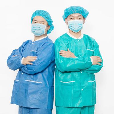 China Button Closure XL Medical Scrub Suits For Professionals Nurse for sale