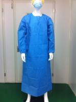 China High Breathability Disposable Sterile Nonwoven Standard Medical Gown for sale