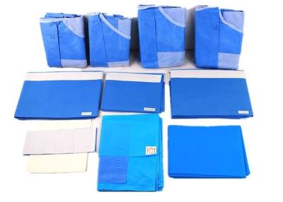 China PP PE Material Sterile Surgical Pack for Medical Procedures Disposable for sale