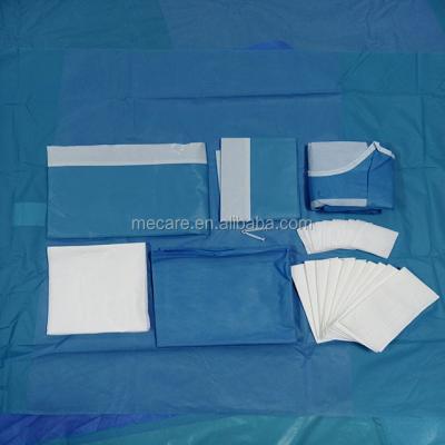 China Sterile Surgical Packs Sterilized By Ethylene Oxide in Standard Size for Hospital and Clinic Use for sale