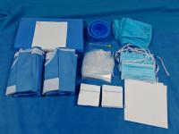 China Disposable Surgical Packs Sterile Protection Packs with MOQ 1000 Pieces in Blue/Green/White Standard Size for sale