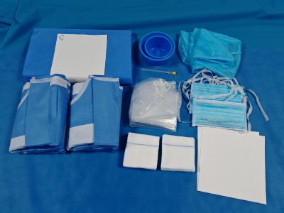 China Disposable Surgical Packs Sterile Protection Packs with MOQ 1000 Pieces in Blue/Green/White Standard Size for sale